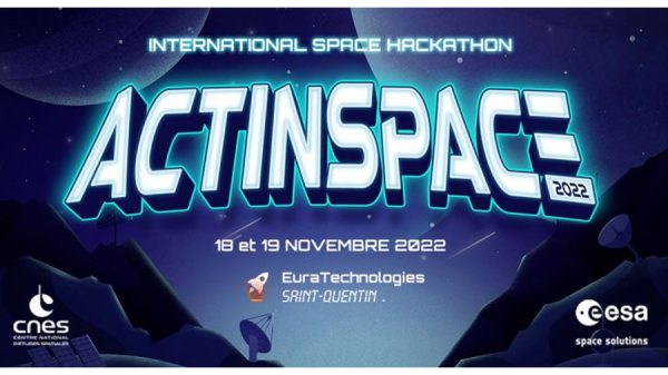 Hackathon : ELISA Aerospace sera à l'ActinSpace proposé par le CNES et l'ESA | Elisa Aerospace