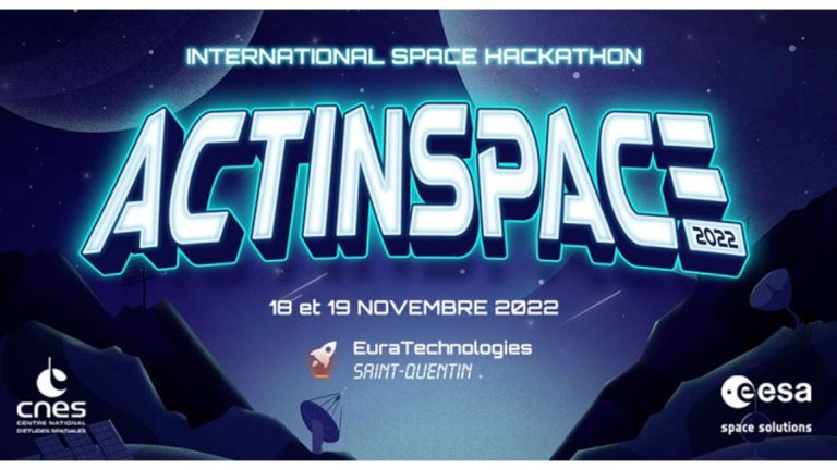 Hackathon : ELISA Aerospace sera à l'ActinSpace proposé par le CNES et l'ESA | Elisa Aerospace
