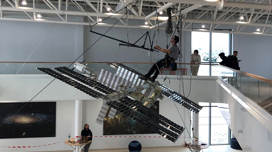 L'ISS en orbite sur le campus de Bordeaux | Elisa Aerospace