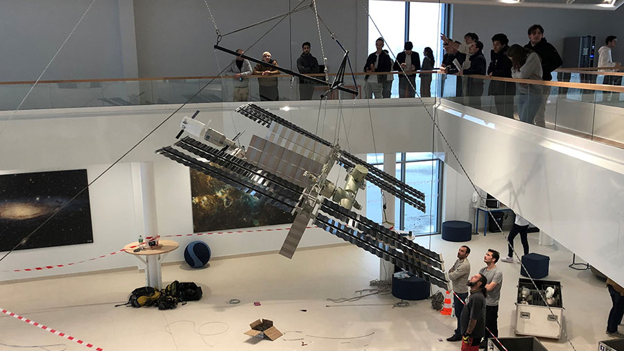 L'ISS en orbite sur le campus de Bordeaux | Elisa Aerospace