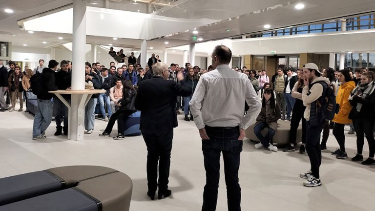 Premier jour sur le nouveau campus à Bordeaux | Elisa Aerospace